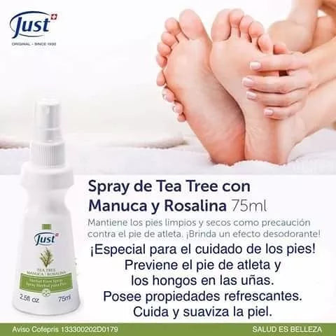 SPRAY TEA TREE - JUST – Farma Express