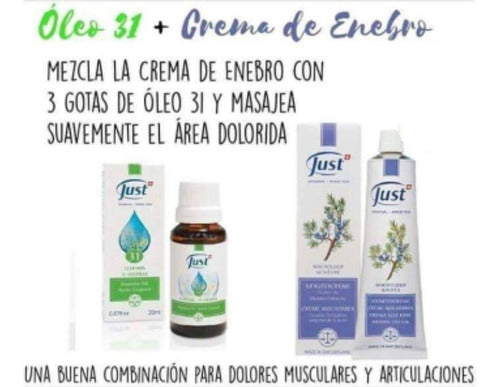 Crema de Enebro Just – Farma Express
