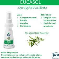 EUCASOL - SPRAY DE EUCALIPTO JUST – Farma Express